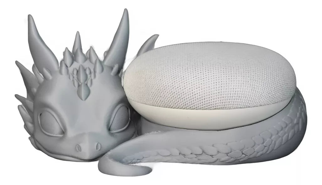 Soporte Alexa Echo Dot 4ta O 5ta Gen Modelo Dragón — Energia 3D